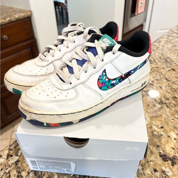 Nike | Shoes | Nike Air Force Crayon White | Poshmark